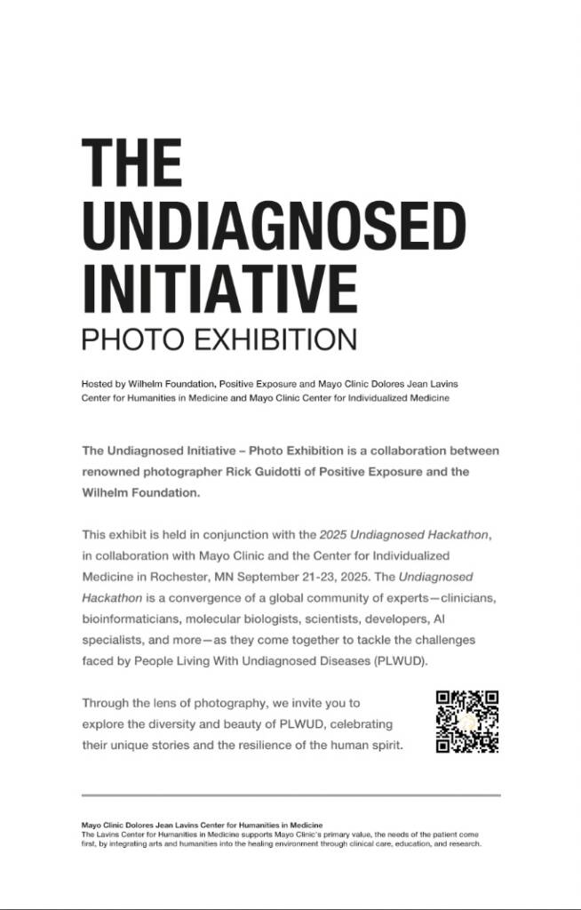 Mayo Clinic Art Gallery: THE UNDIAGNOSED INITIATIVE - Positive Exposure